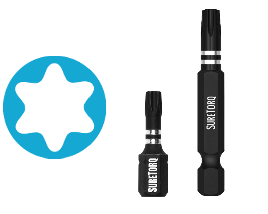 Impact Rated Super Fit Torx Bits